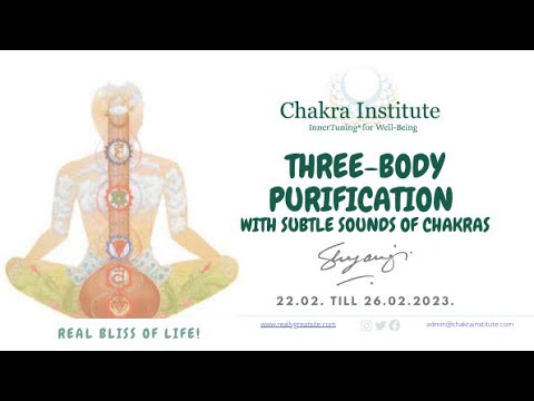 Three body purification retreat recommendation - YouTube