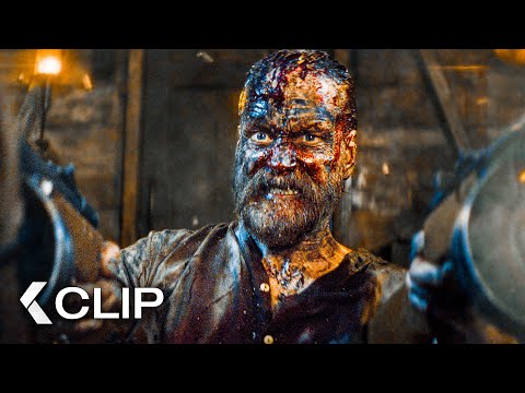 Aatami DESTROYS Everyone in Seconds with Akimbo Guns - SISU 2: ROAD TO REVENGE Clip (2025)