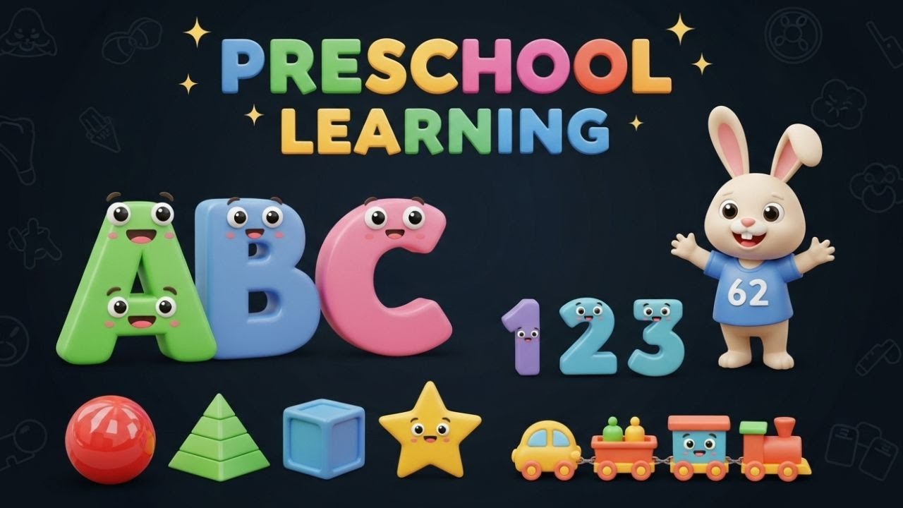 Preschool Learning activities for 3 year olds | Learn ABC Phonics ...