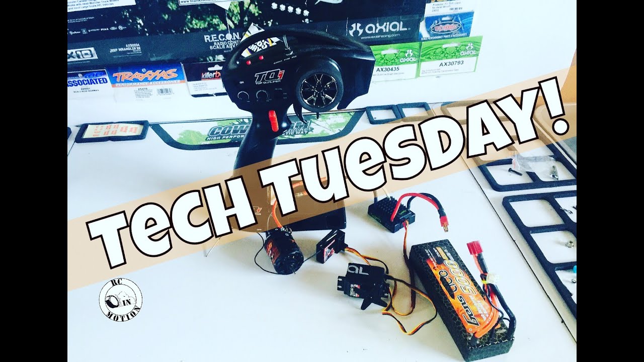 Tech Tuesday: How to plug in RC electronics - YouTube