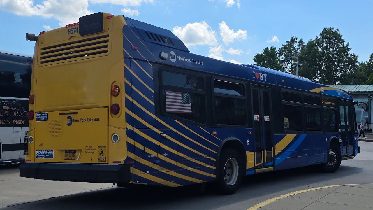 ⁴ᵏ MTA New York City Transit: 2019 Novabus LFS #8574 on the S79-SBS ...