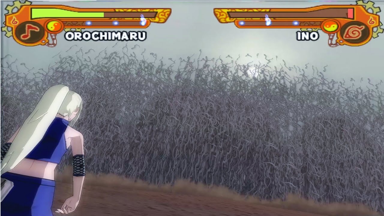{Orochimaru Vs Ino} Naruto Shippuden Ultimate Ninja 5 - YouTube