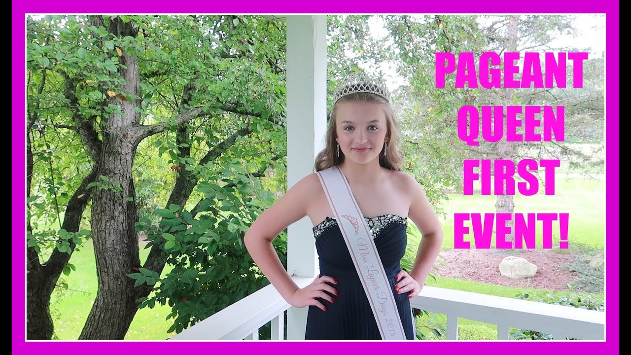 PAGEANT QUEEN IN HER FIRST PARADE! - YouTube