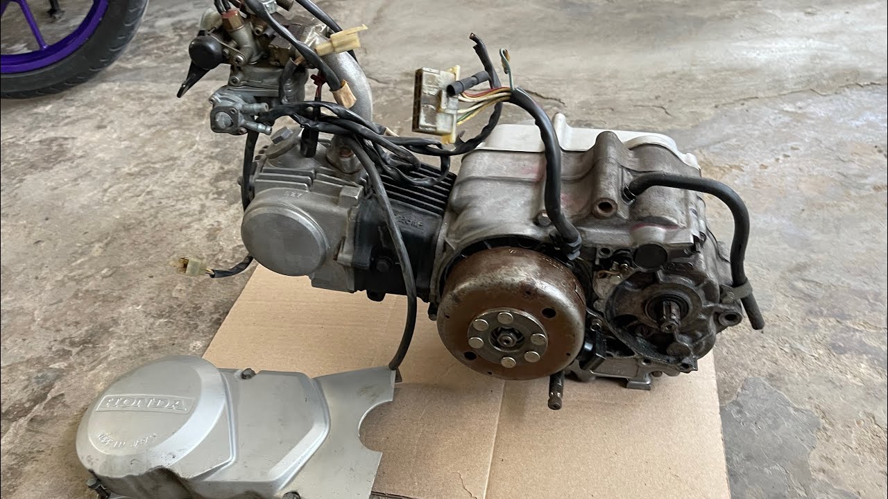 Máy Honda md70 Ko lốc số 3t2 - YouTube
