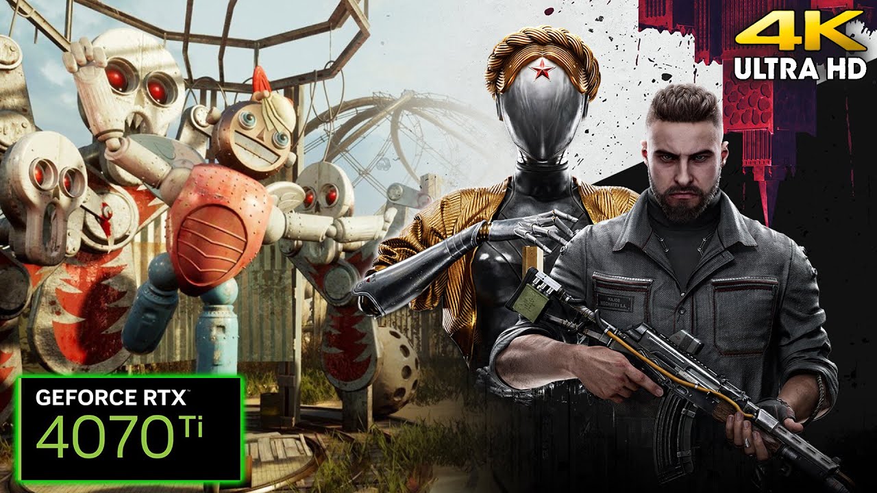 Atomic Heart RTX 4070 Ti 4K Ray Tracing Maxed Out - YouTube