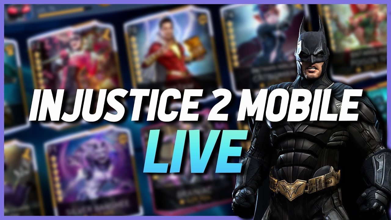 Injustice 2 Mobile | Arena / Champions Arena live - YouTube