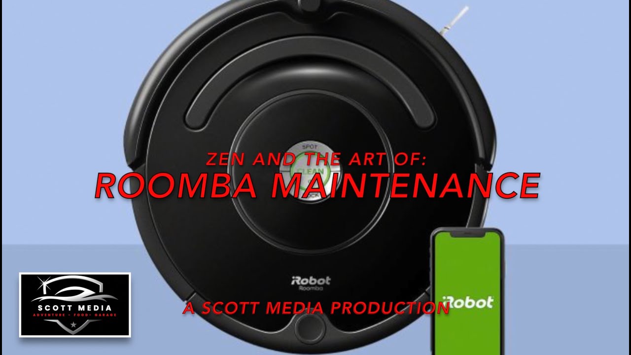 Roomba Maintenance - Scott's Garage - YouTube