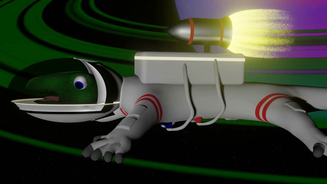 [Old] Astro Lizard (Blender 2.9 Animation) - YouTube