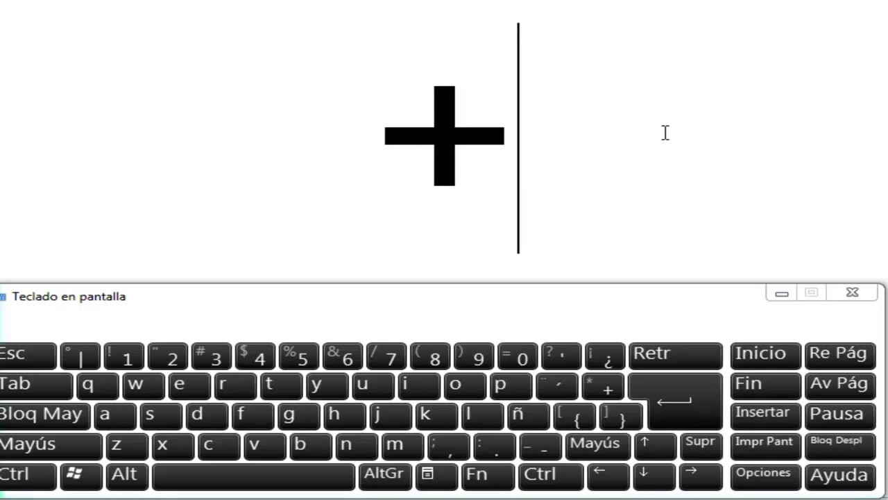 Para Que Sirve Alt + 43 En Mi Teclado (Aparece Signo De Mas ) - YouTube