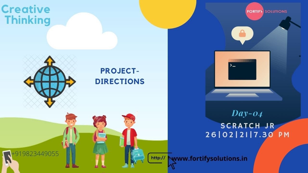 Day 4 - Introduction to Directions| Scratch Tutorial in hindi ...