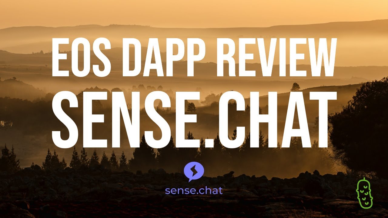 sense.chat - Peer to Peer Messaging App - YouTube