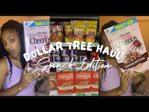 My ALL TIME FAVORITE DOLLAR TREE SNACKS - YouTube