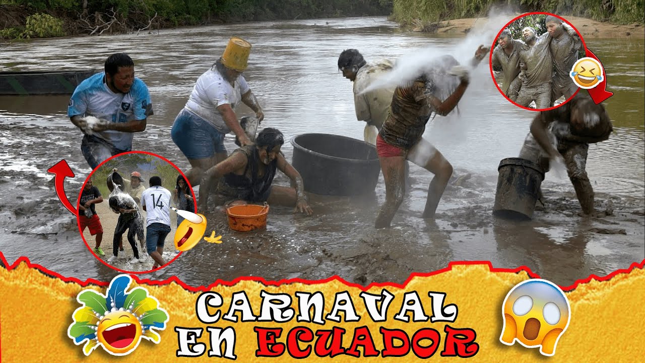 Así se celebra el carnaval en mi lindo ECUADOR - YouTube