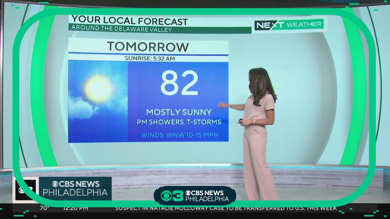 NEXT Weather: Tracking Tuesday showers - YouTube