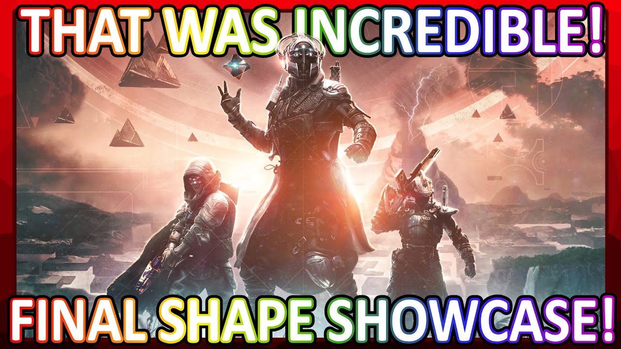 The Future of Destiny is Looking Bright! Final Shape Showcase Reaction ...