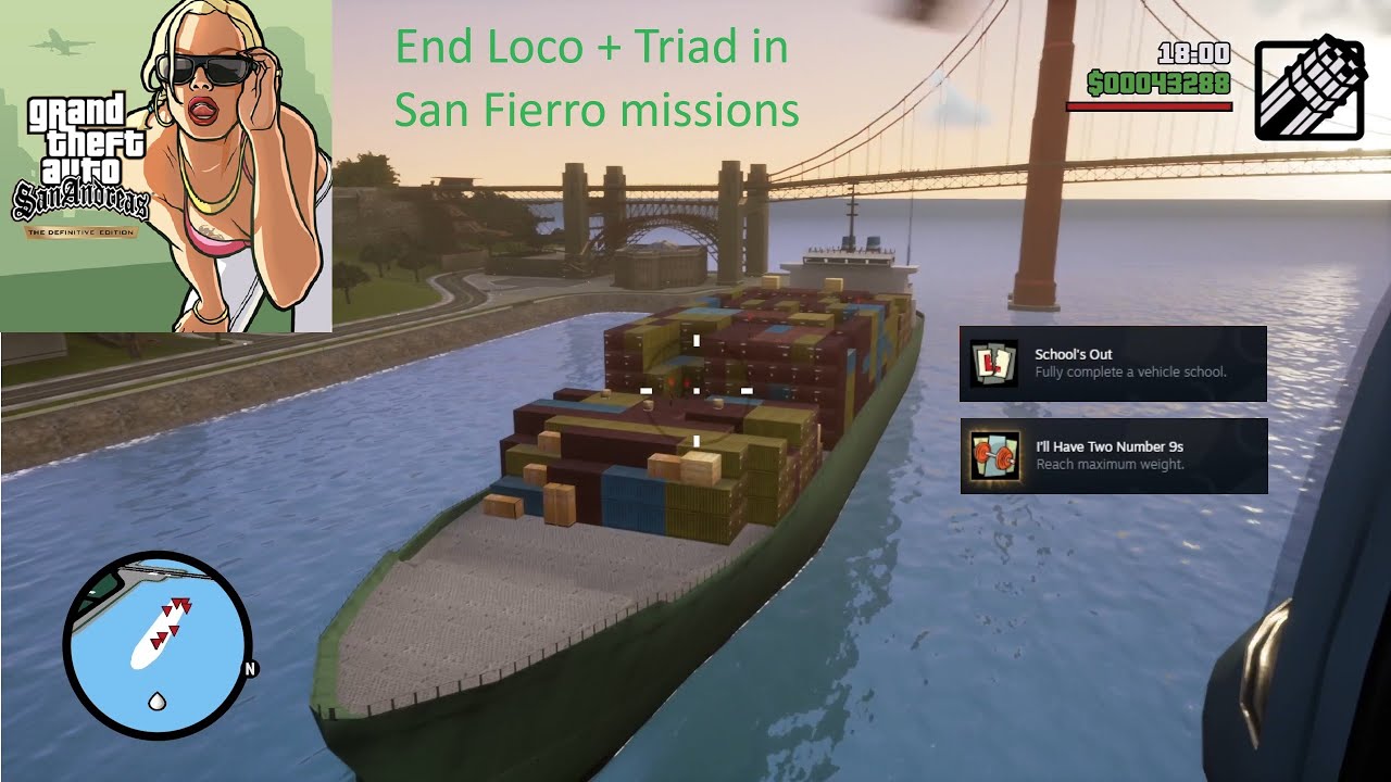 Grand Theft Auto San Andreas: Definitive Edition. Loco and Triad ...