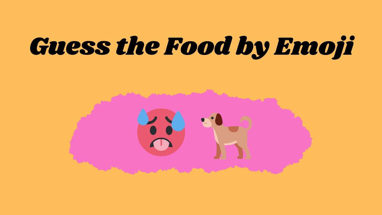 Unleash Your Taste Buds: The Ultimate Emoji Food Challenge! - YouTube