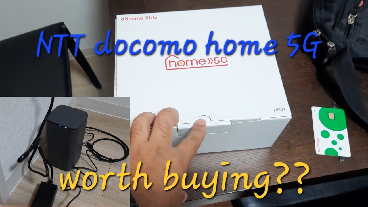 Got NTT docomo 5G wireless - YouTube