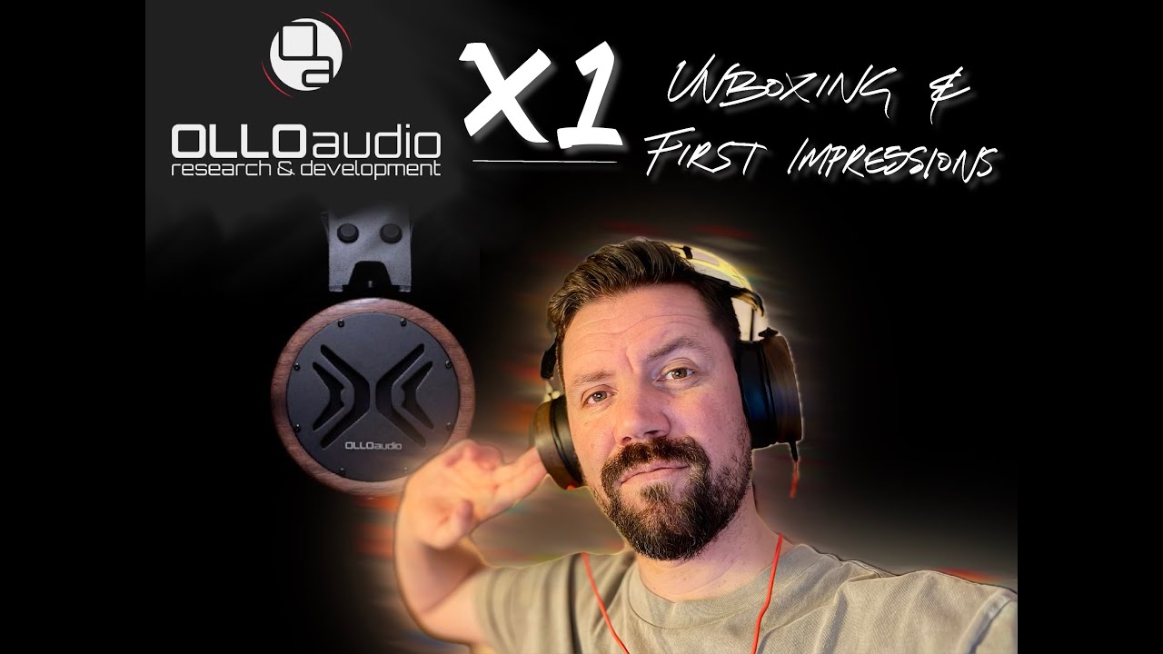 Ollo Audio X1 Headphones | Unboxing + First Listen on My Own DnB Track ...