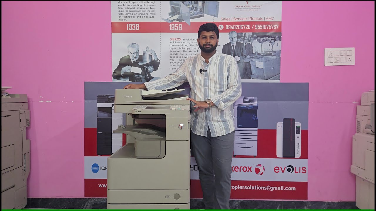 B&W FIRST RC XEROX MACHINE | DELIVERY AND INSTALLATION CHENGALPATTU ...