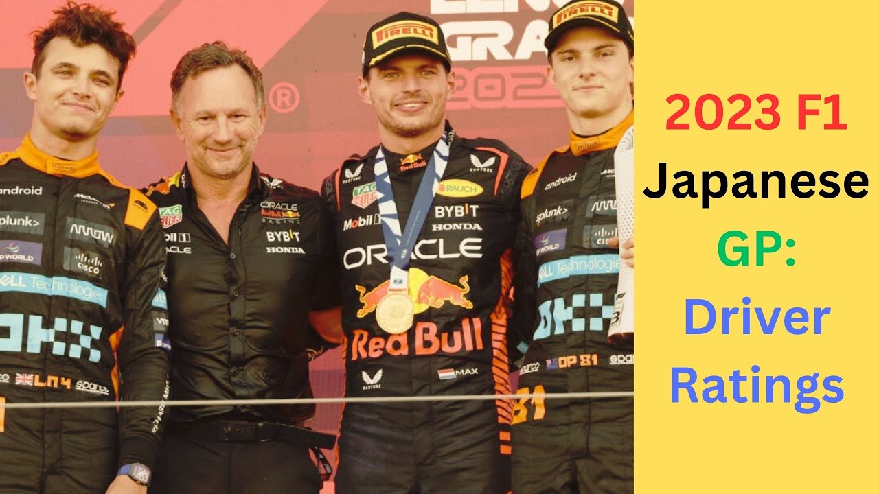 2023 F1 Japanese GP: Driver Ratings (How would you rate Max Verstappen ...