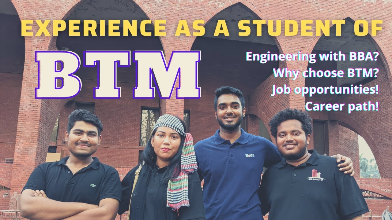 What is BTM (Business and Technology Management) at IUT? Job ...