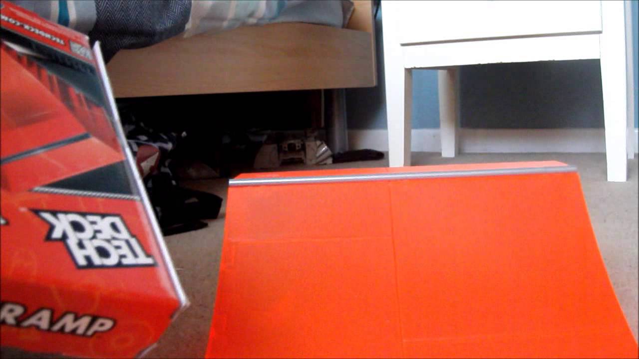 Tech Deck neon ramp unboxing - YouTube