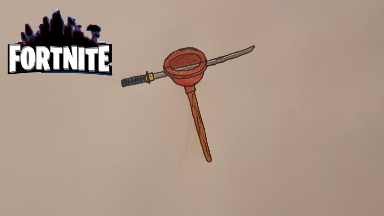 How to draw Plunja | Fortnite - YouTube