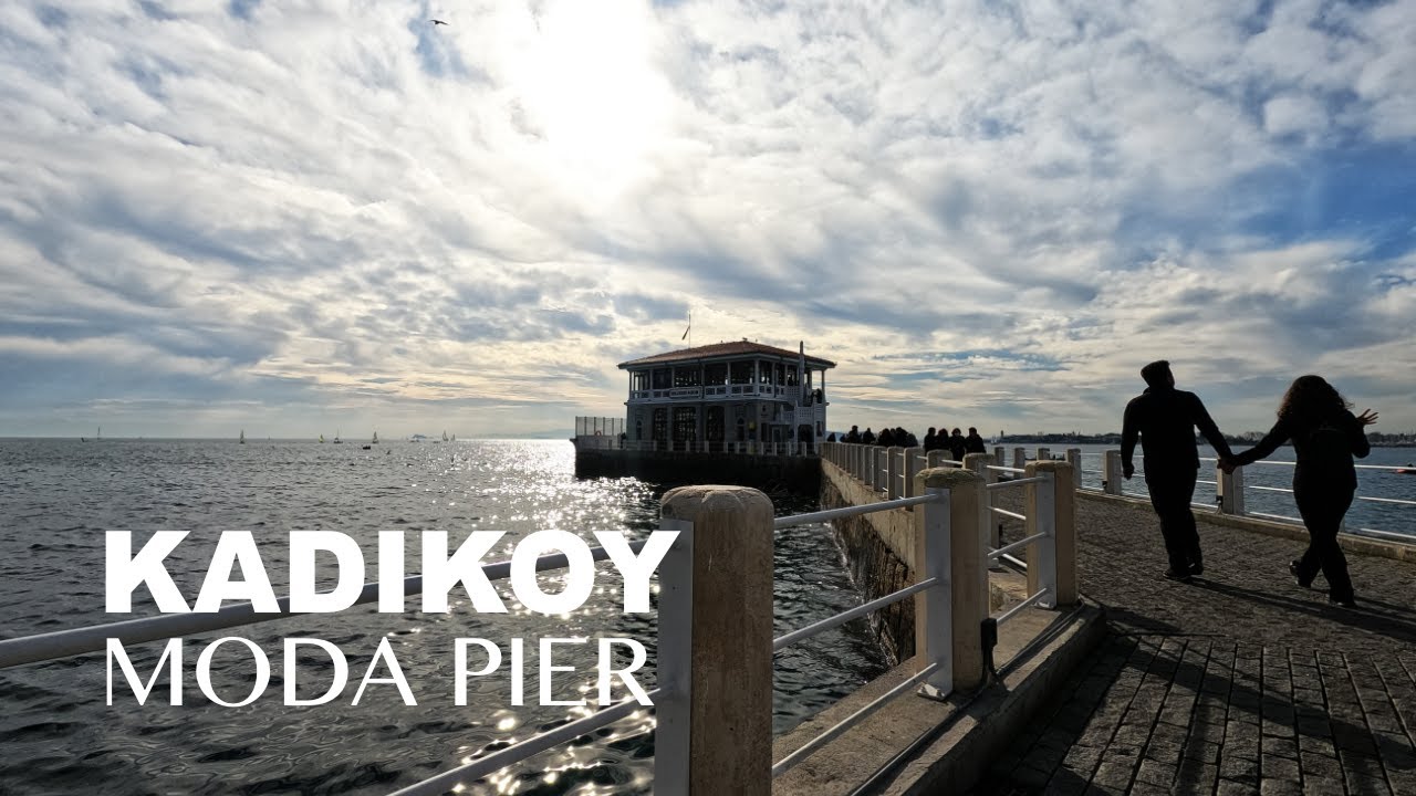 4K Istanbul, Kadikoy walking tour, passing through Bahariye St. and ...