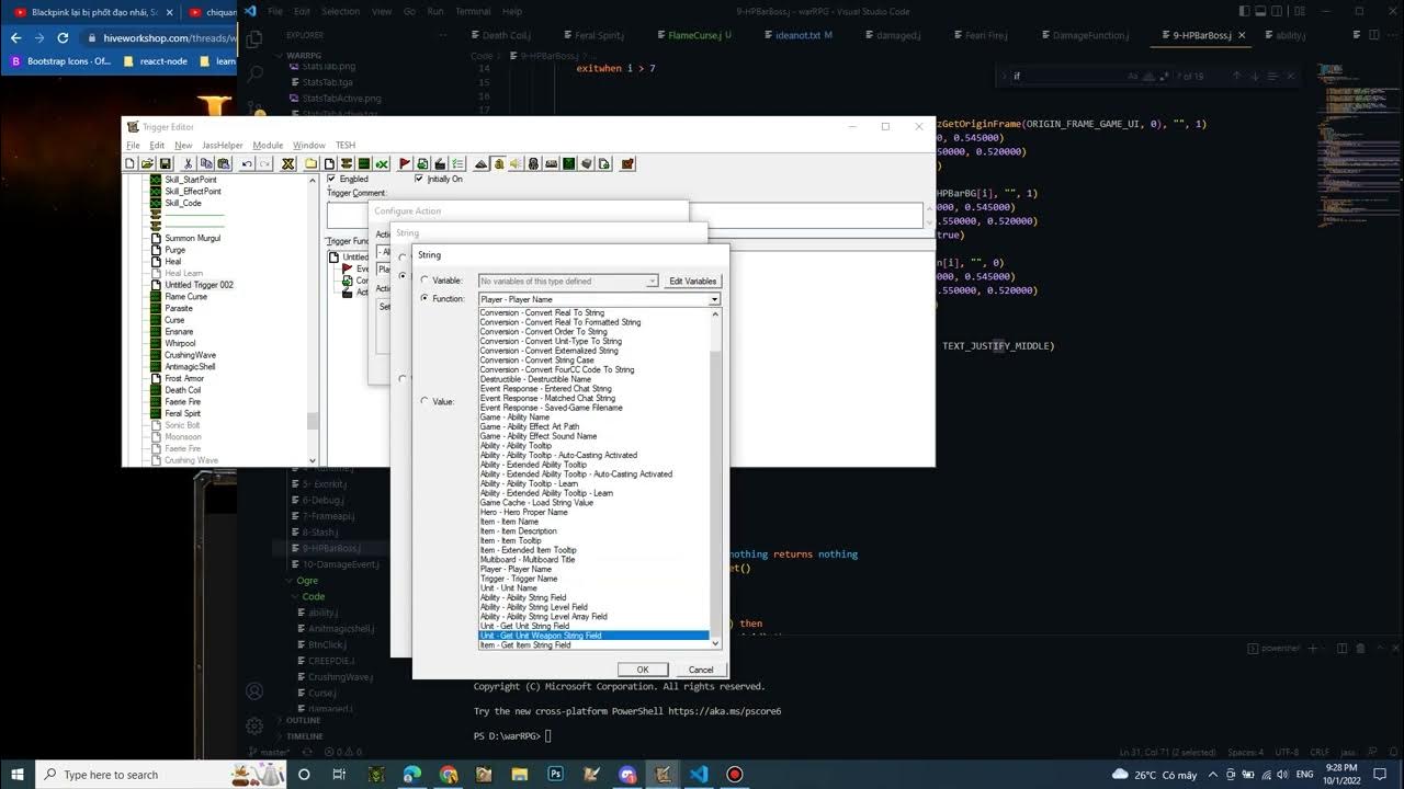 World Editor - Change color name of player (GUI Simple) - YouTube