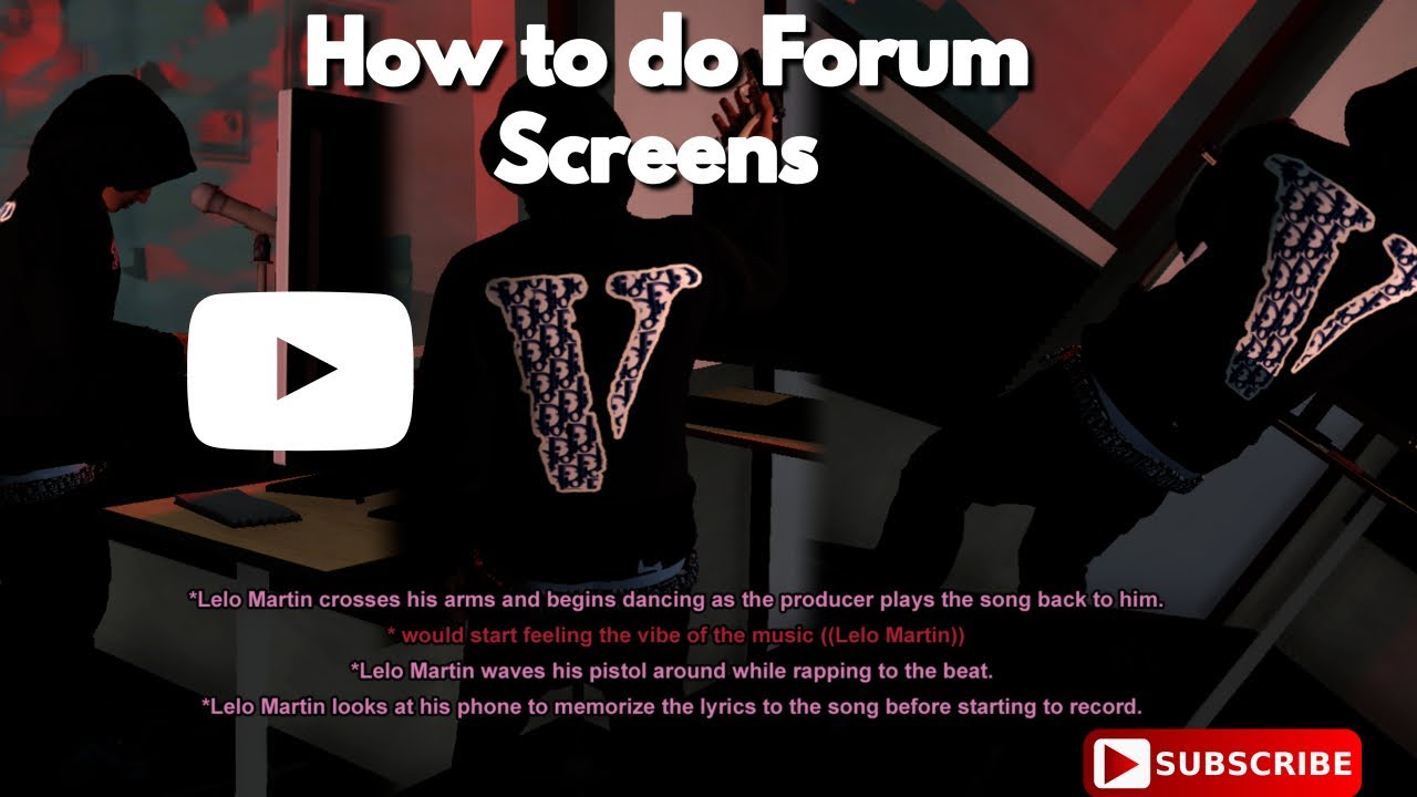 How to do Fivem Forum Screen shots - YouTube
