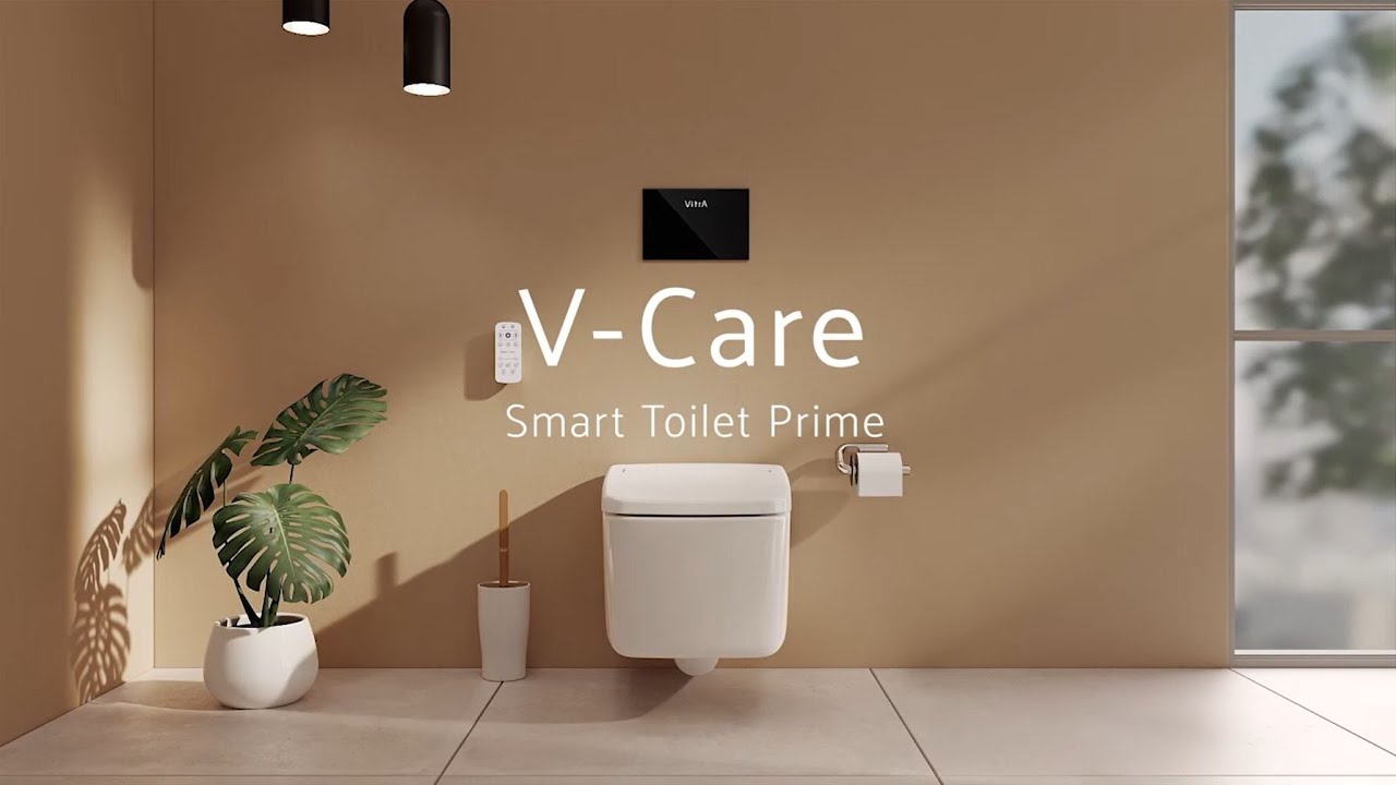 V-Care Prime Smart Toilet - YouTube