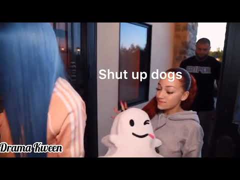 Jeffrey and Bhad Bhabie being awkward for 2 mins straight
