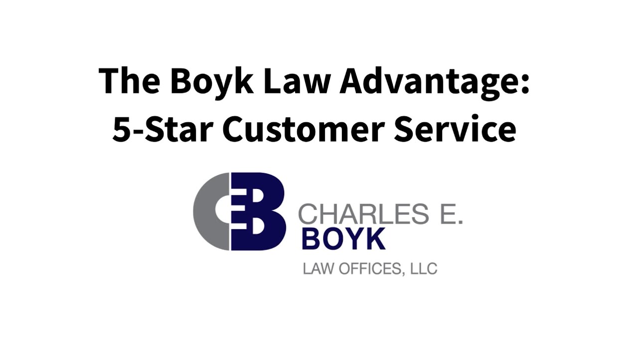 The Boyk Law Advantage: 5 Star Customer Service - YouTube