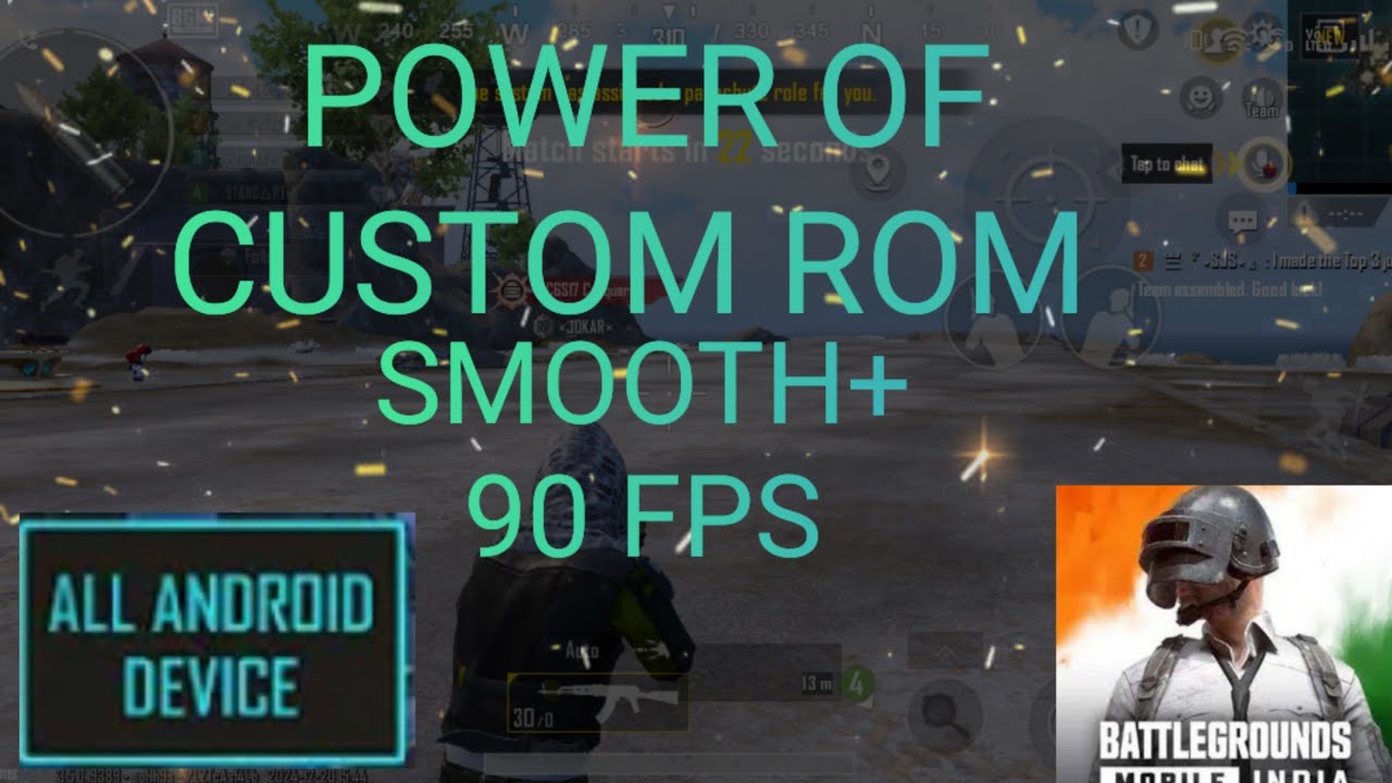 POWER OF CUSTOM ROM | Hard-Core Gaming Custom Rom | Smooth Gaming 🔥 ...