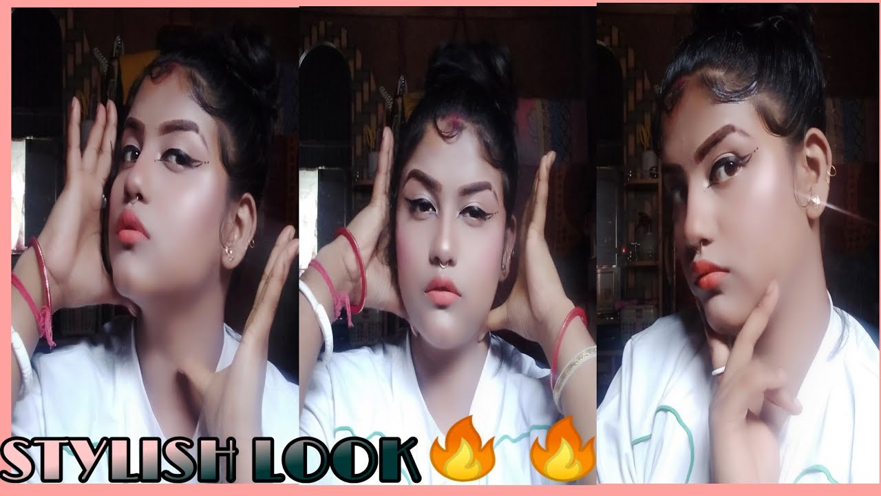 HOW TO LAY YOUR EDGES .....BABY HAIR STYLE.... PRETTY LOOK .. - YouTube