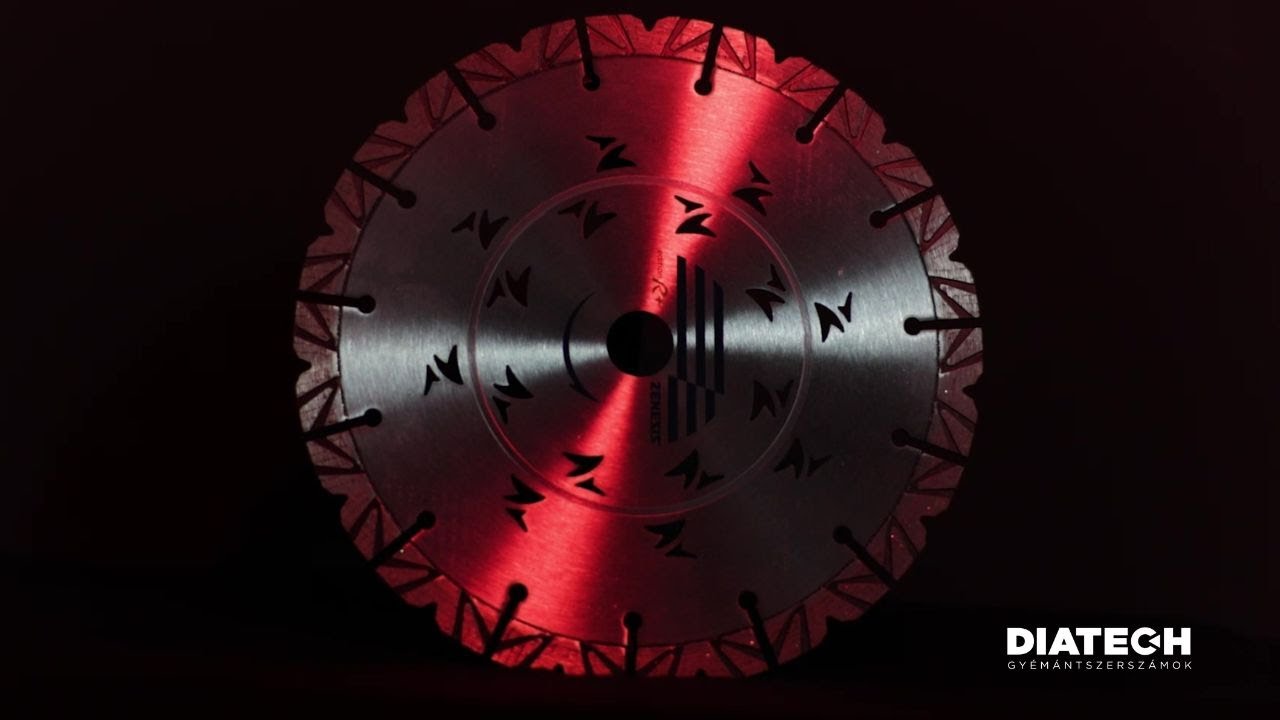 Diatech gyémánt vágótárcsák - YouTube