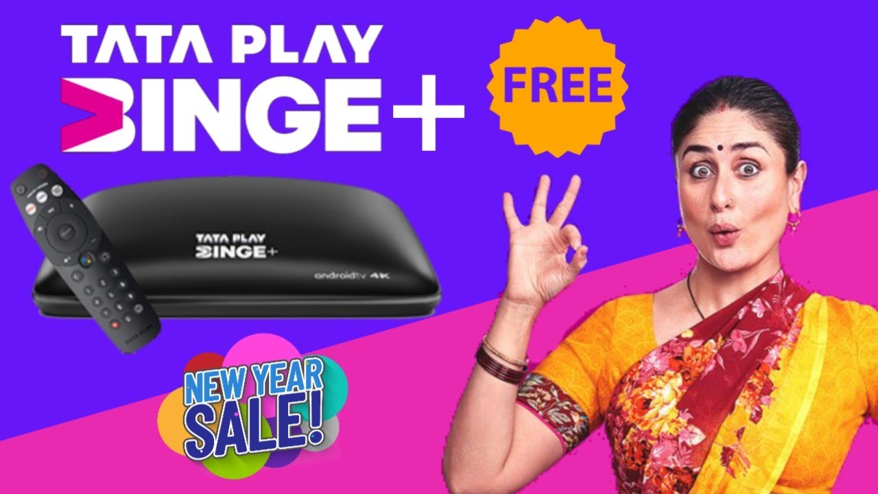 Tata Play Binge Plus New Connection Offer | Dhamaka Offer Tata Play ...