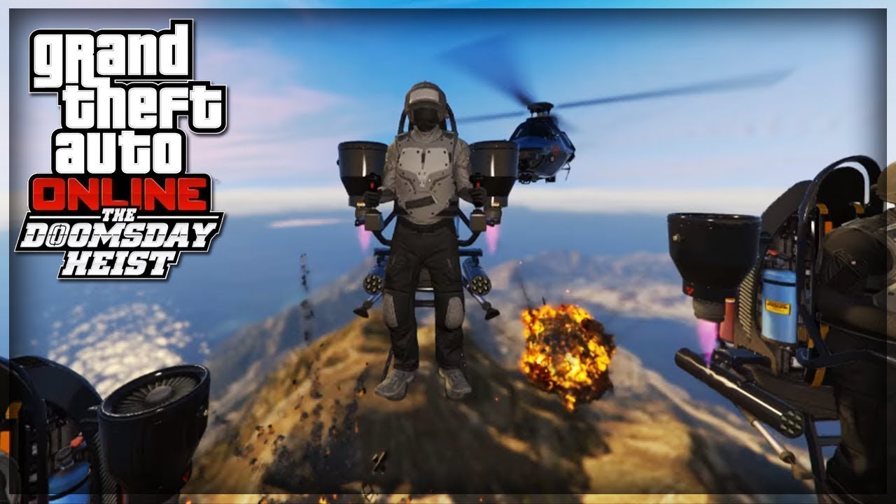 NOUVEAU DLC DOOMSDAY HEIST (JETPACK, NEW TANK, VOITURE VOLANTE, ETC ...