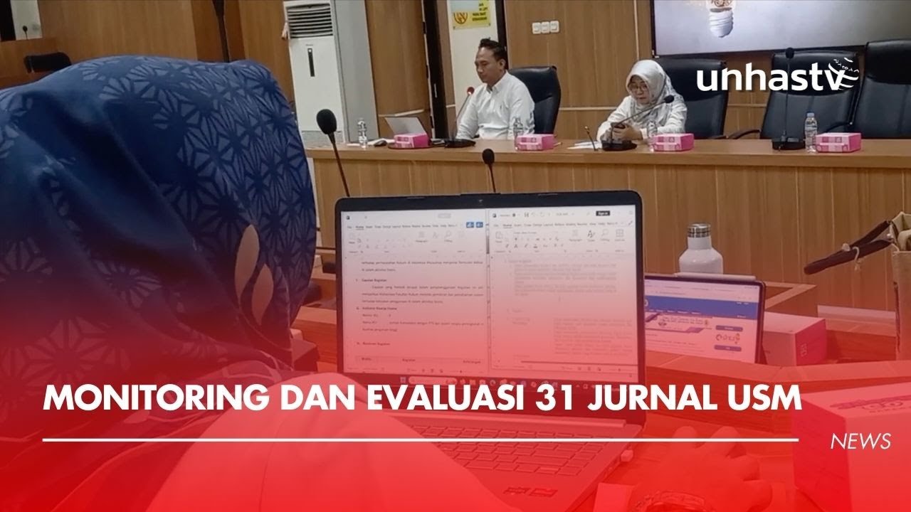 Monitoring dan Evaluasi 31 Jurnal USM - YouTube