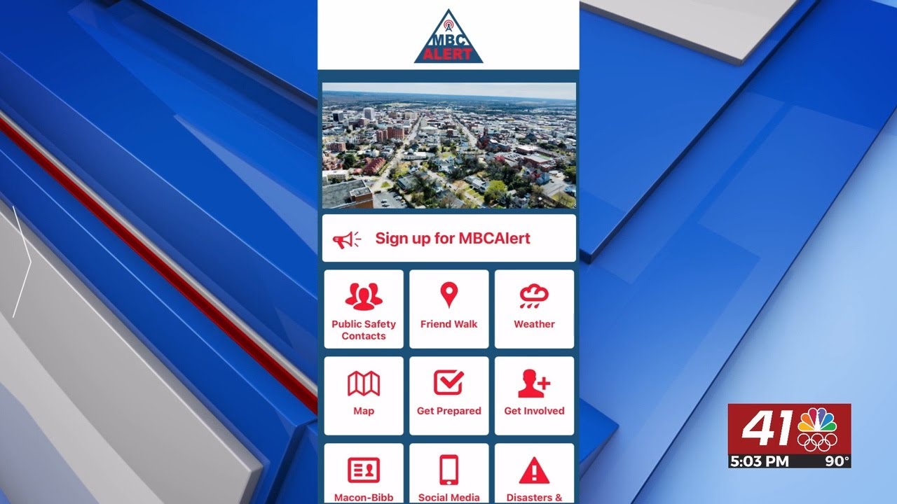 Macon-Bibb Emergency Management Agency launches new app - YouTube