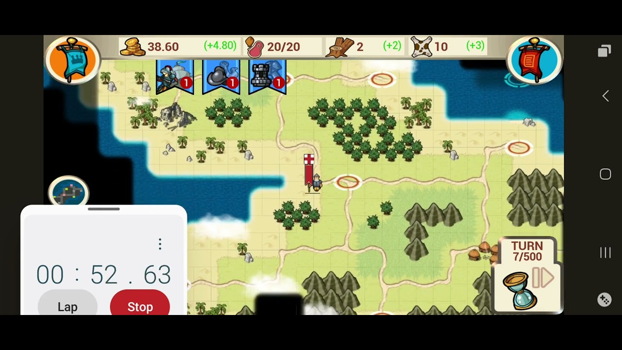 The conquest: colonization custom map speedrun (1 minute and 40 seconds) (9 turns) - YouTube