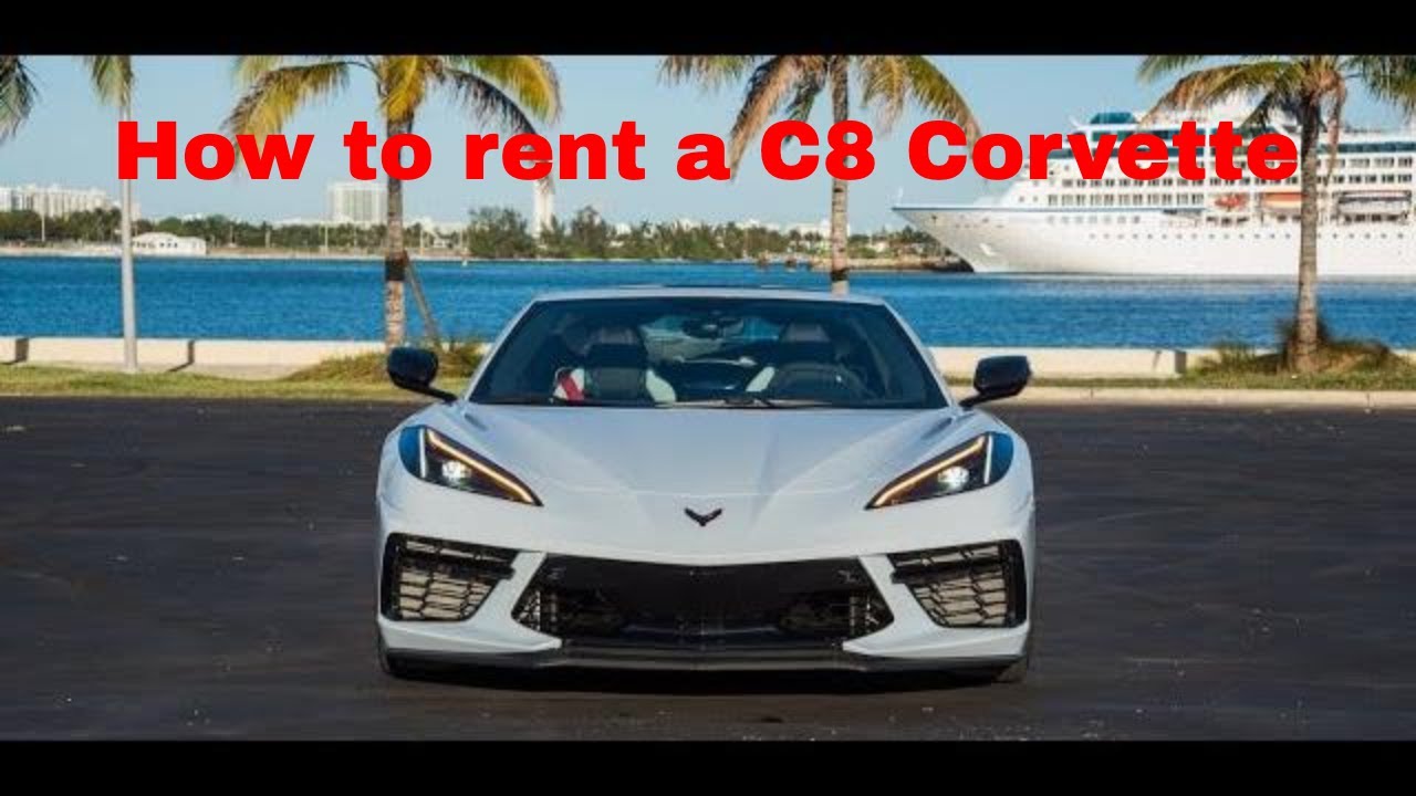 Rent the new Chevy C8 Corvette The Stradman and Burlachers new channel ...