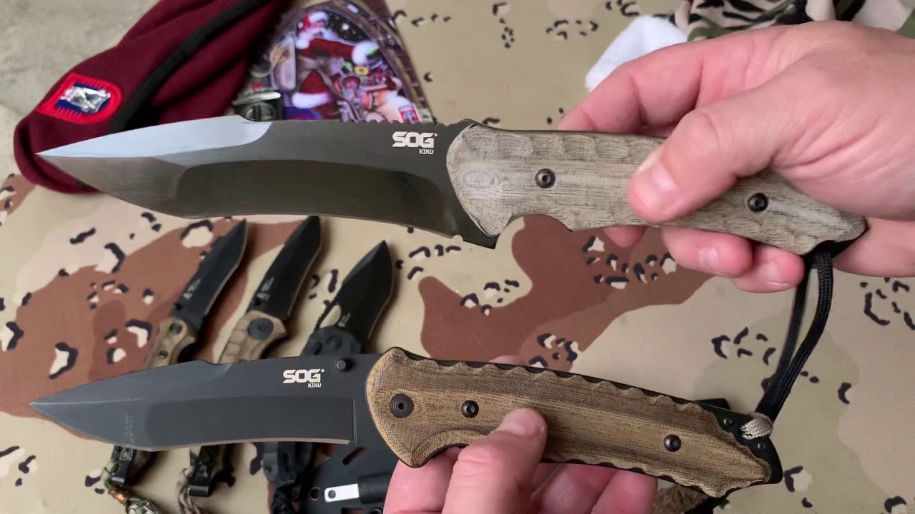 A selection of SOG/Kiku Matsuda Collaboration knives & something ...