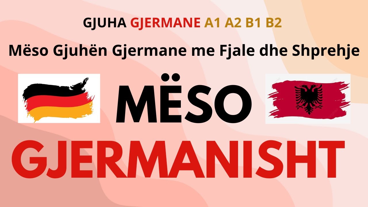 Shprehje shume te Rendesishme Gjermane A1 A2 B1 B2 - YouTube