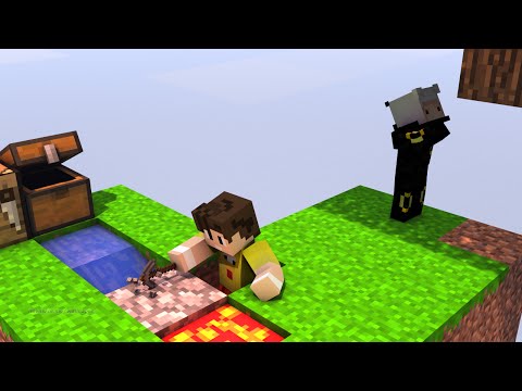 MINECRAFT SKYBLOCK #1: BugraaK ve wolvoroth'a diss !
