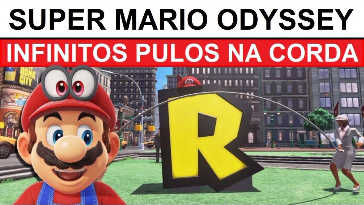 Super Mario Odyssey - Pula corda fácil - YouTube