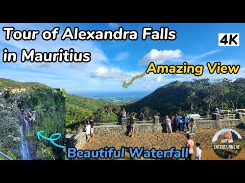 Tour of Alexandra Falls in Mauritius! - YouTube
