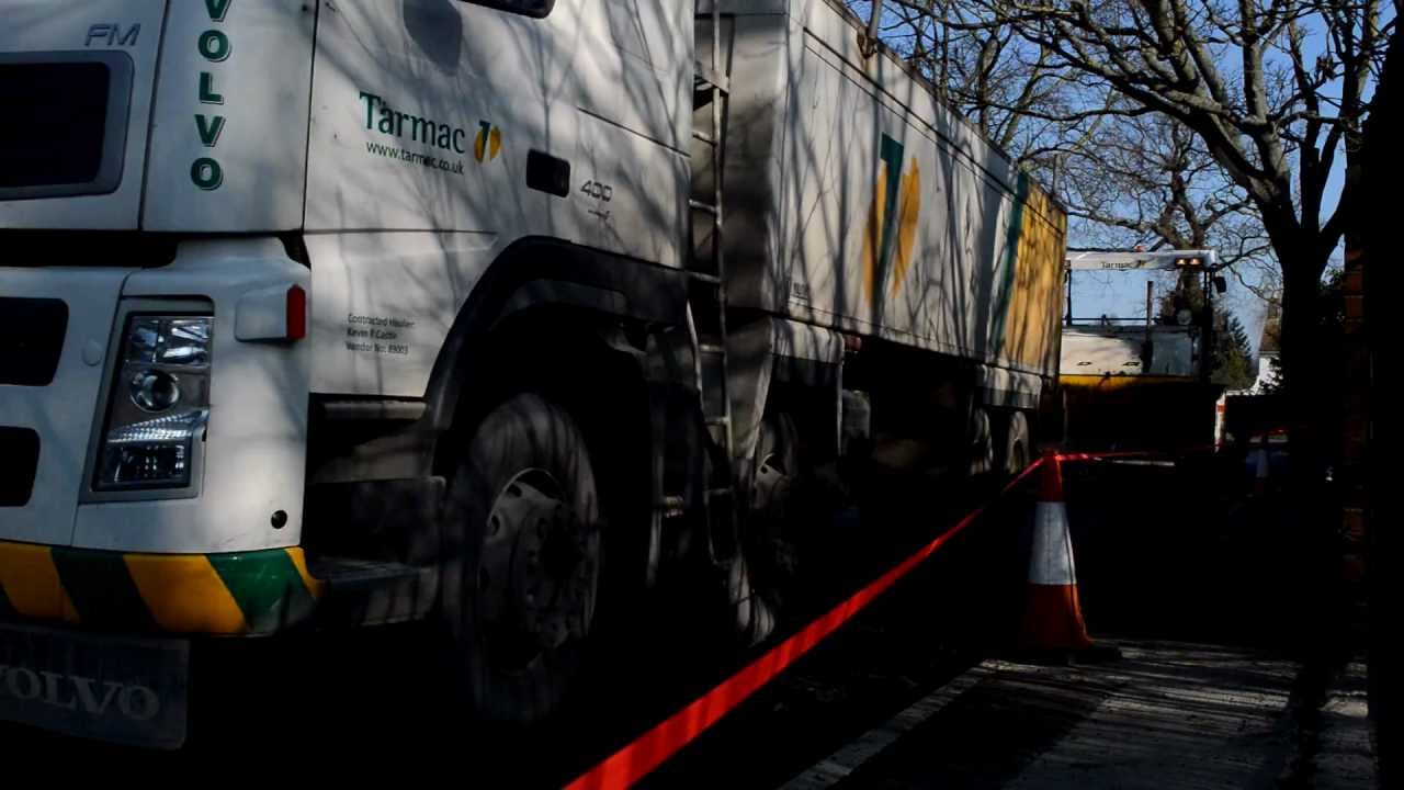Pilley Bridge Leckhampton Resurfacing Work 19th February 2013 Part 2 ...