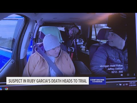 Man accused of killing Ruby Garcia, leaving her on US-131 to go to trial - YouTube